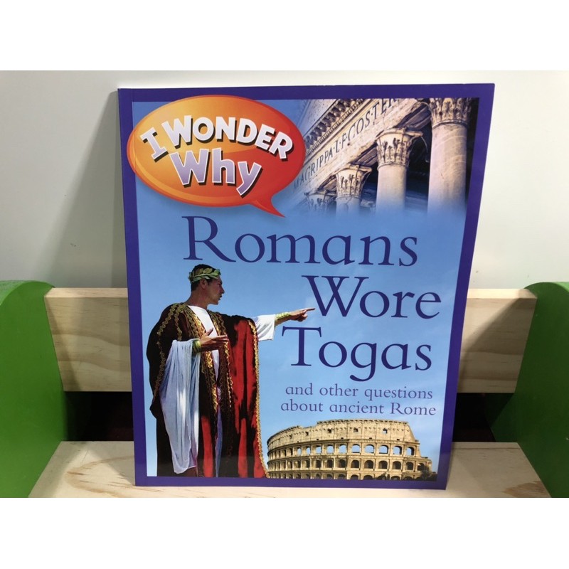 *全新英文讀本* I WONDER Why - Romans Wore Togas | 蝦皮購物