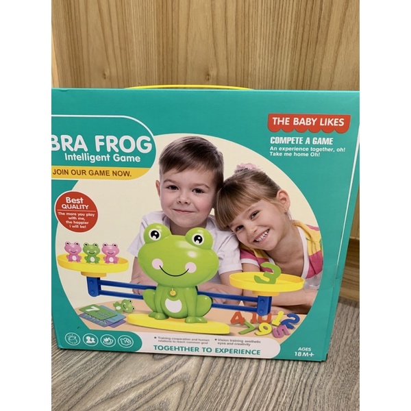 LIBRA FROG青蛙益智天秤遊戲《加強數字理解》 | 蝦皮購物