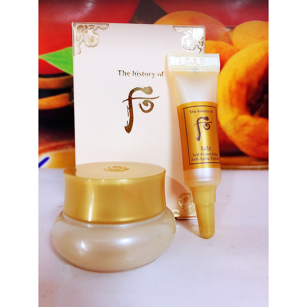 Whoo后 重生秘帖光澤活膚2件組 [重生秘帖光澤霜4ml + 重生秘帖4ml ] 百貨公司專櫃貨 | 蝦皮購物