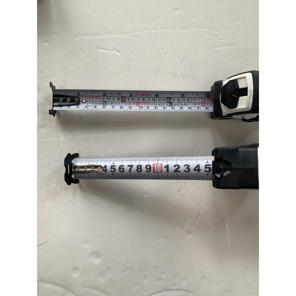 BAKUMA 熊牌 小旋風 5.5M * 27mm 二合一測量卷尺 防滑好握雙面捲尺 文公/公分 台尺/公分 公分/文公 | 蝦皮購物