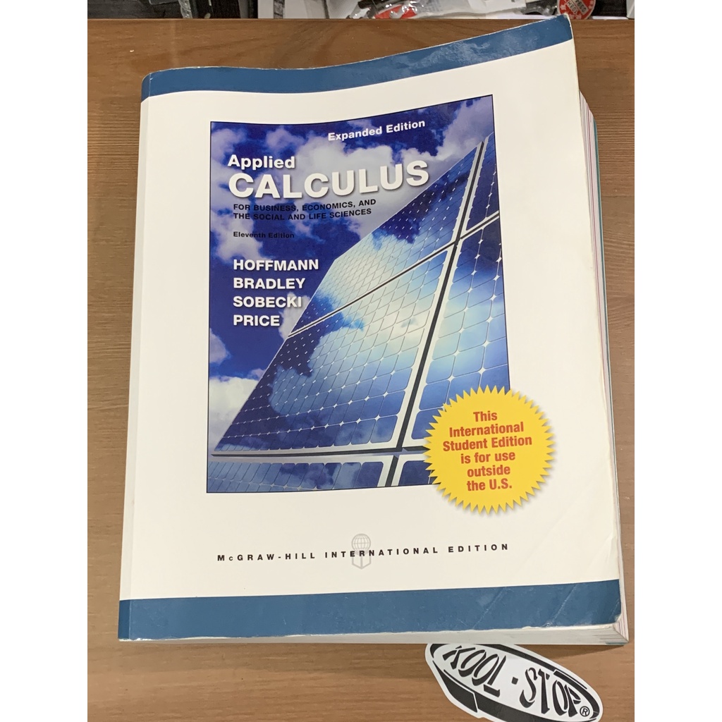 APPLIED CALCULUS(LAURENCE HOFFMANN ELEVENTH EDITION) | 蝦皮購物