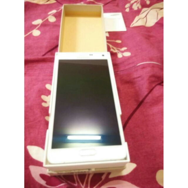 NOTE4 32G 910U(白，已貼滿版玻璃貼）大全配 | 蝦皮購物
