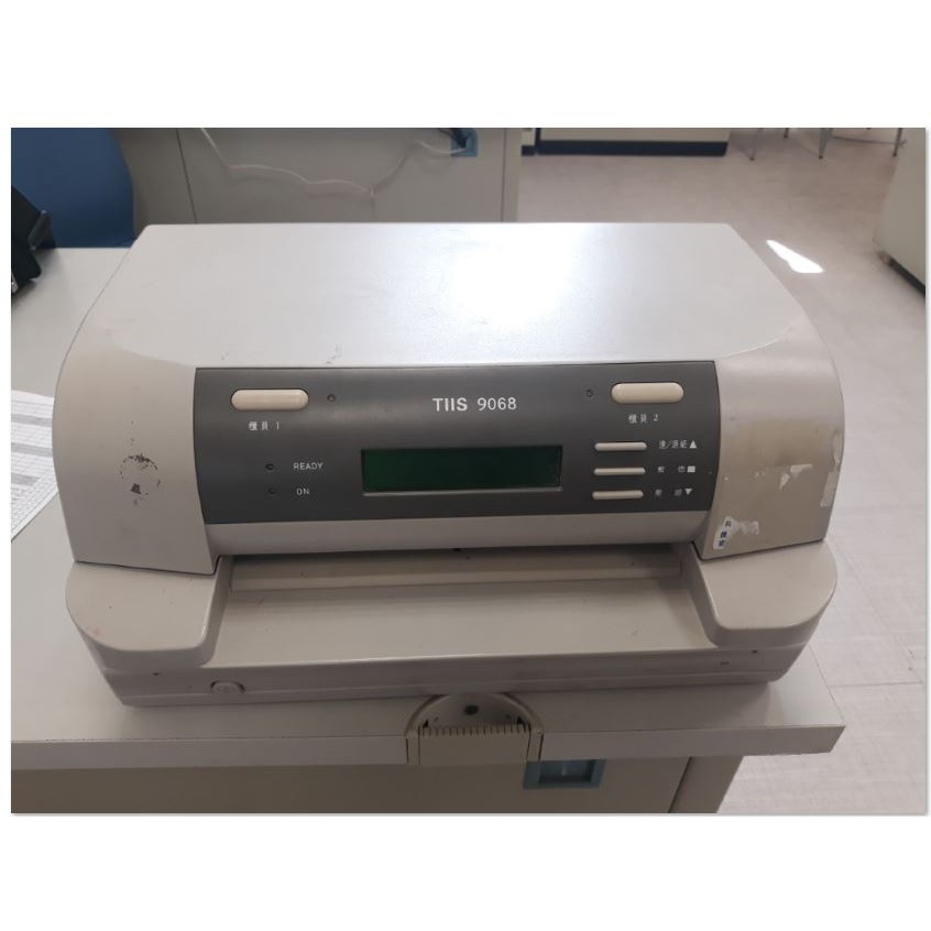 存摺印表機TIIS 9068 銀行汰換下，機況良好，無斷針 | 蝦皮購物