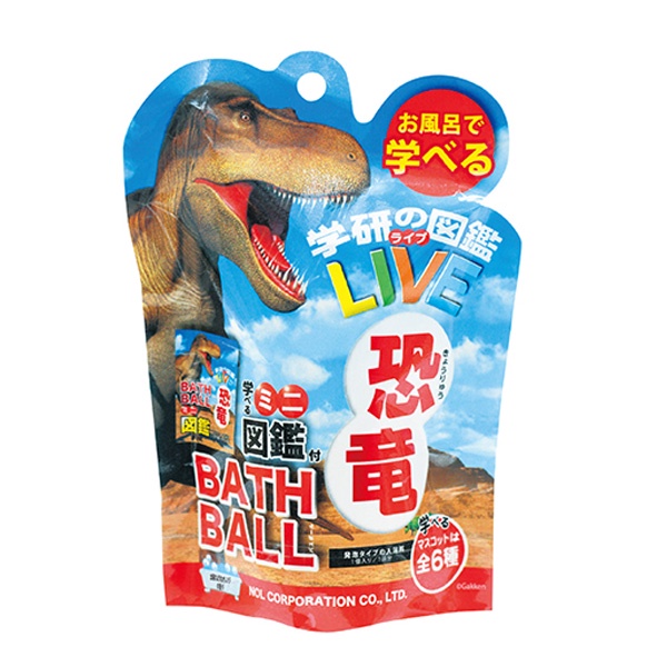 Weicker 唯可 日本NOL 學研的LIVE:恐龍入浴球(泡澡球)【佳兒園婦幼館】 | 蝦皮購物