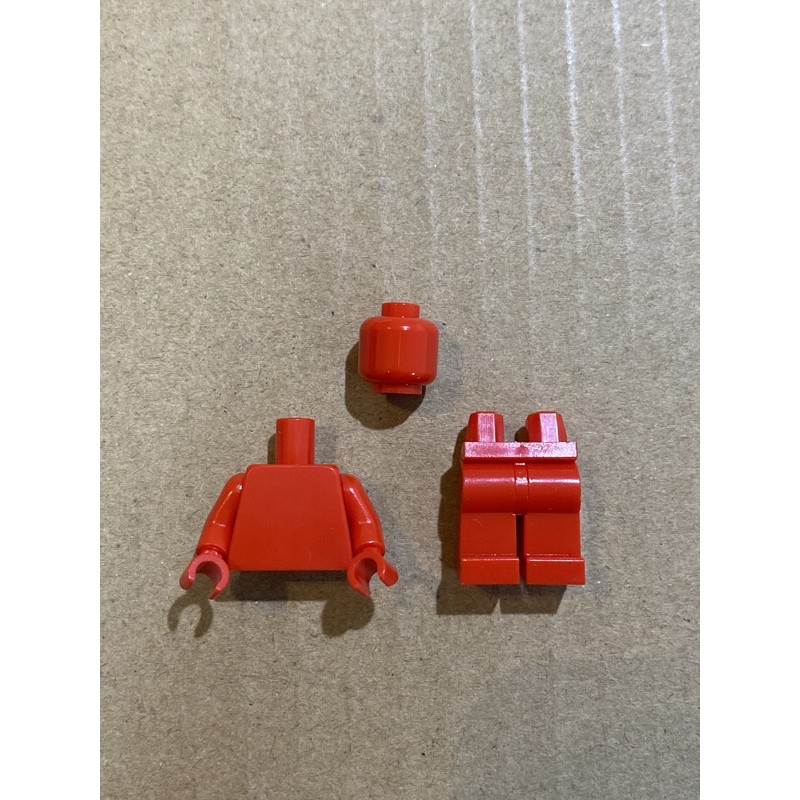 LEGO 樂高 人偶 紅色 素色人偶 樂高商店 40178 | 蝦皮購物