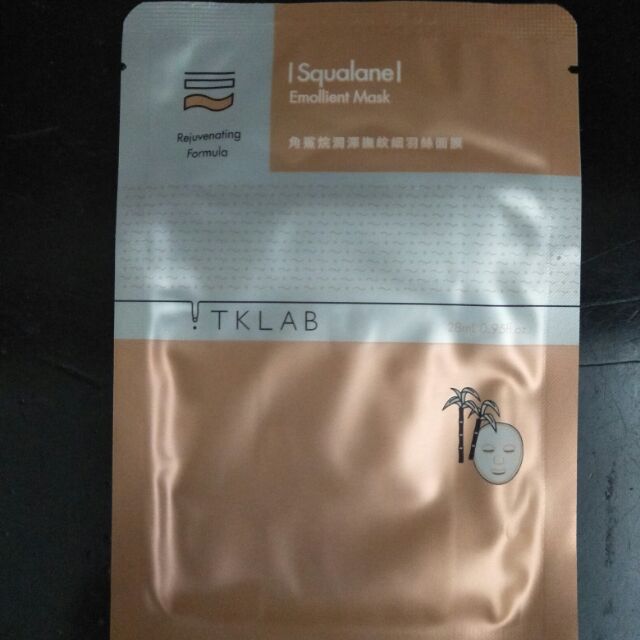 TKLAB(Prof+TK)角鯊烷潤澤撫紋細羽絲面膜28mL/片 | 蝦皮購物