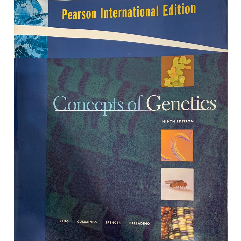 Concepts of Genetics 原文書 遺傳學 第9版 Pearson Education,作者 Klug | 蝦皮購物