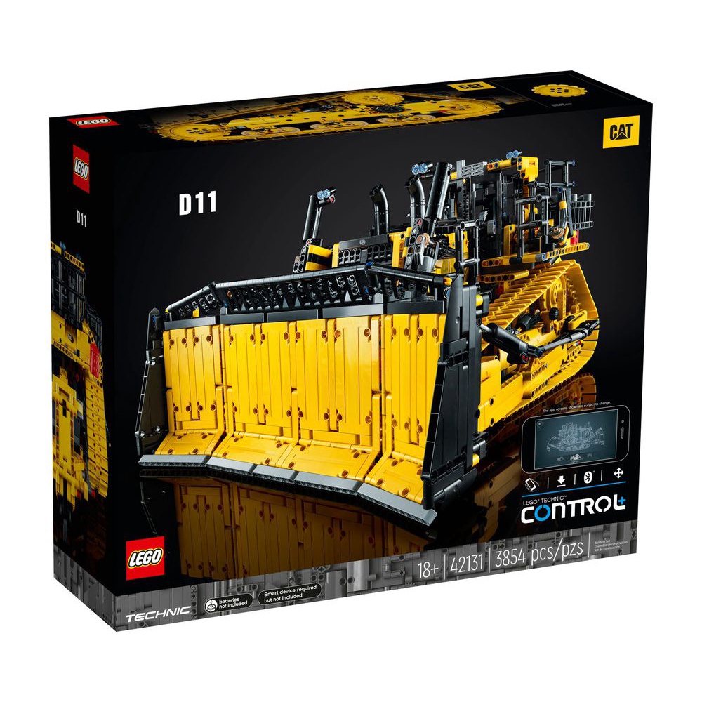 【積木樂園】樂高 LEGO 42131 TECHNIC 遙控卡特彼勒D11推土機 | 蝦皮購物