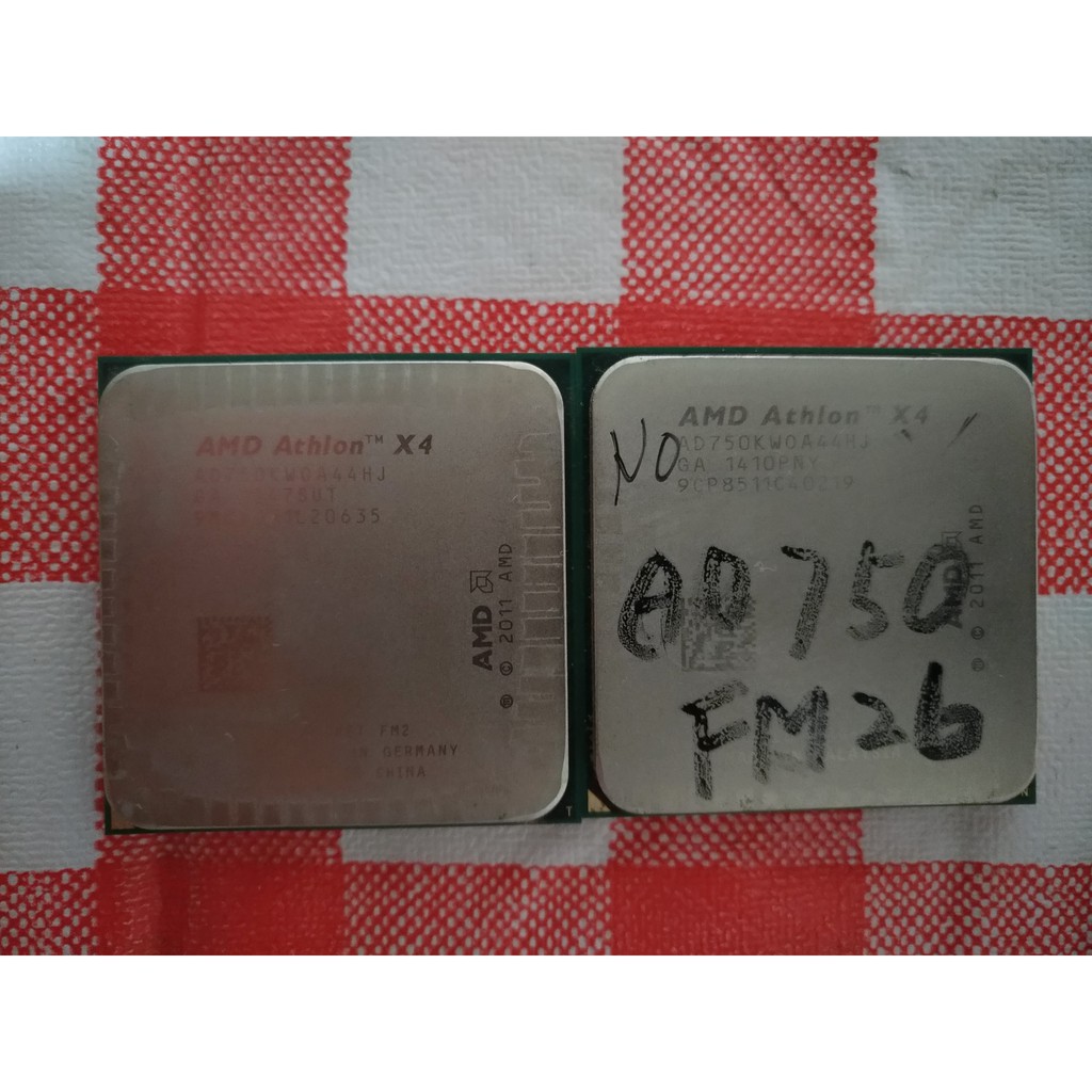 AMD Athlon X4 750k 3.4GHz AD750KWOA44HJ 四核心 FM2/FM2+ | 蝦皮購物