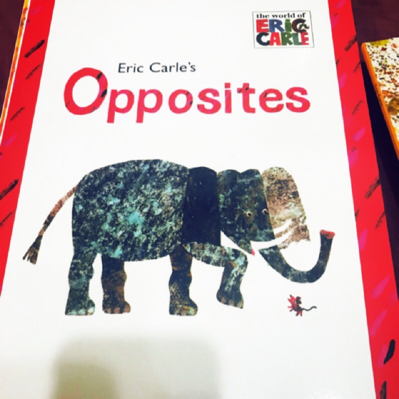 Opposites by Eric Carle | 蝦皮購物