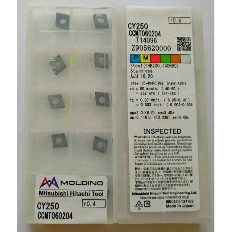 日立HITACHI刀片 CCMT060204 CY250 價格請來電或留言洽詢 | 蝦皮購物