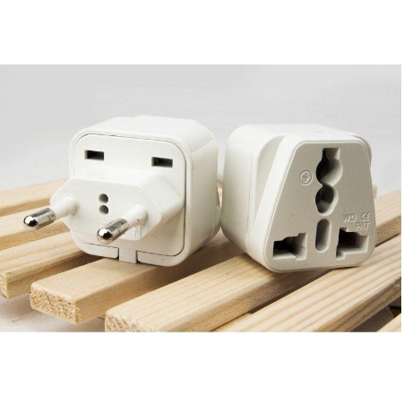 【QQMART】WD 9C-1 嵌入式 4.0mm*2 巴西插頭 IEC 60906-1 萬用轉換插頭 | 蝦皮購物