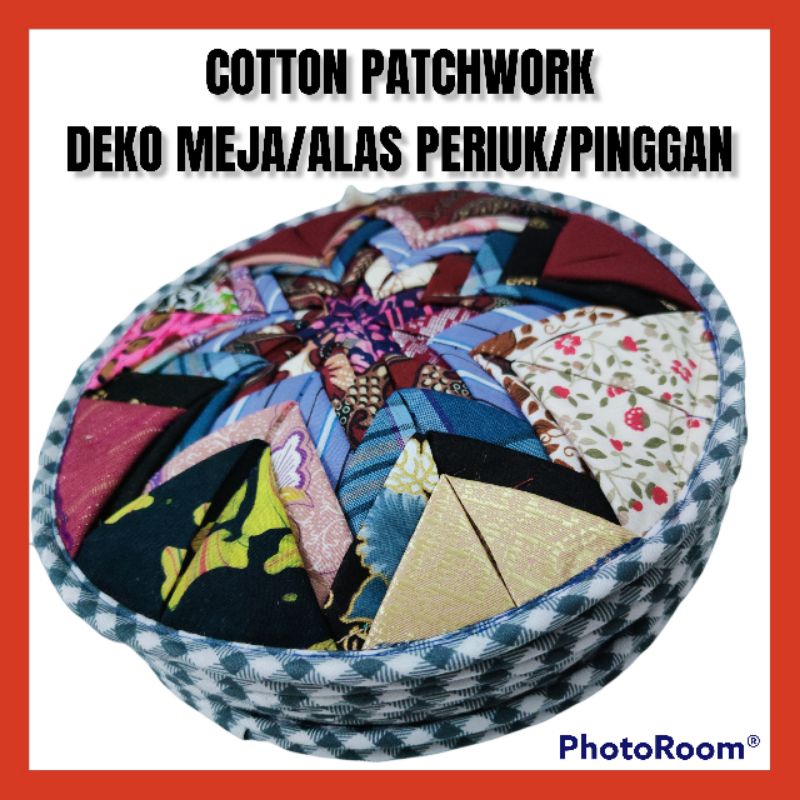 Alas Periuk Panas Alas Pinggan Deko Meja Makan 棉拼布手工製作 | 蝦皮購物
