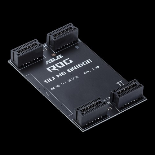 全新 ASUS ROG 2M HB SLI BRIDGE 顯卡橋接器 連接器寬度60mm SLI | 蝦皮購物