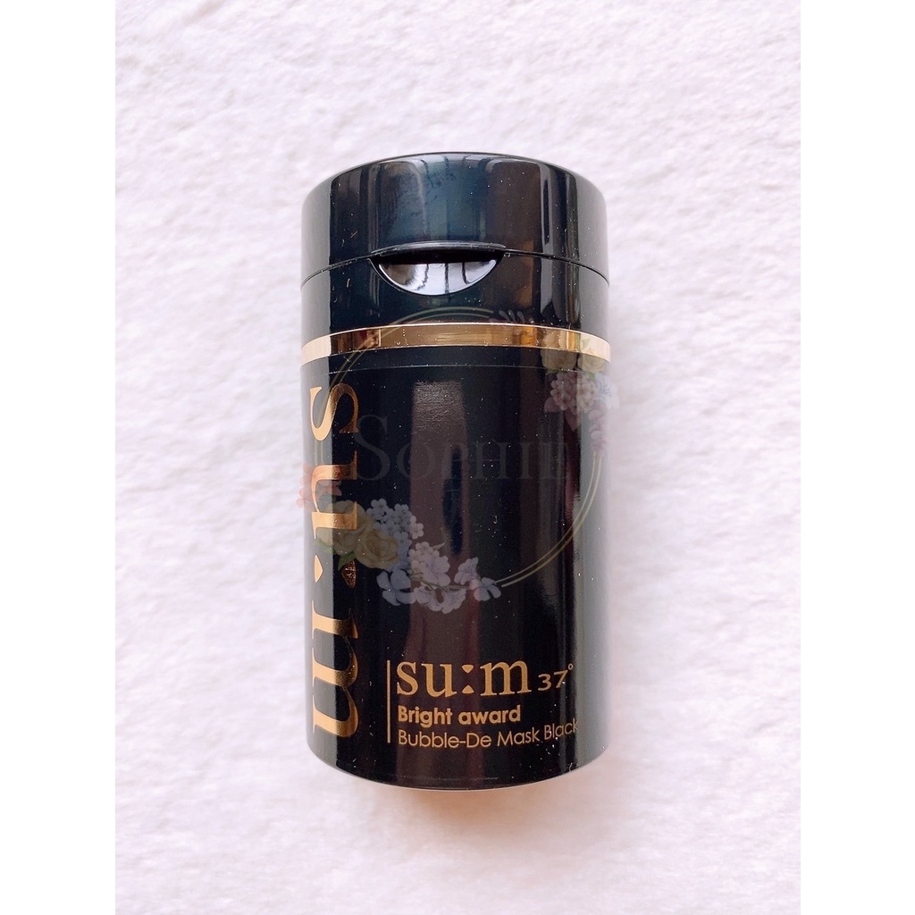 su:m37° 呼吸 甦秘 黑泡泡面膜 清潔面膜 氧氣面膜 50ml 現貨 有效期2025.01 賠售 | 蝦皮購物