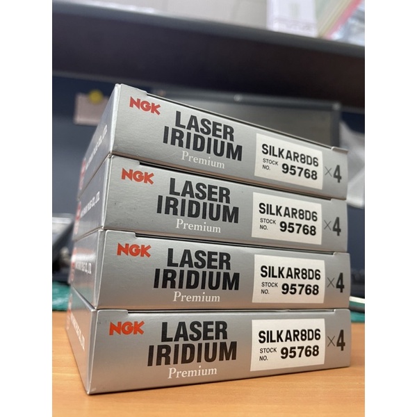 NGK SILKAR8D6 火星塞 #95768 現貨 SUBARU 22401AA870 總代理日本製公司貨 | 蝦皮購物