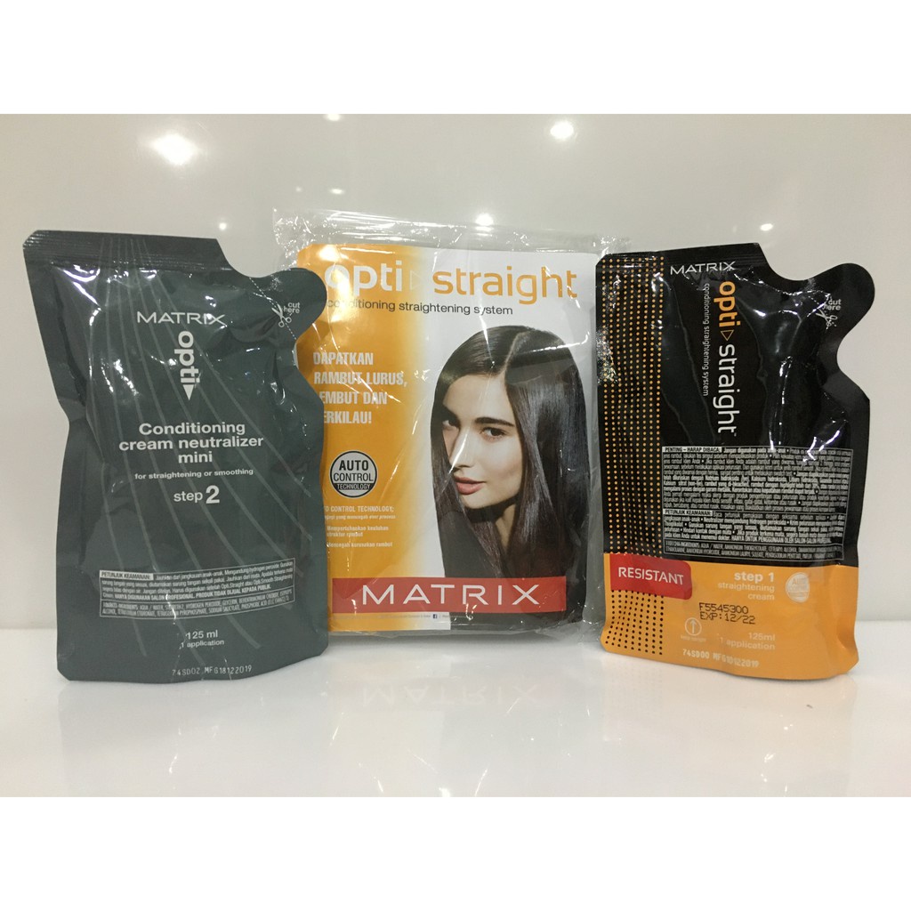 MATRIX Obat Rebonding Pelurus Rambut Catok Bonding smoothing | 蝦皮購物