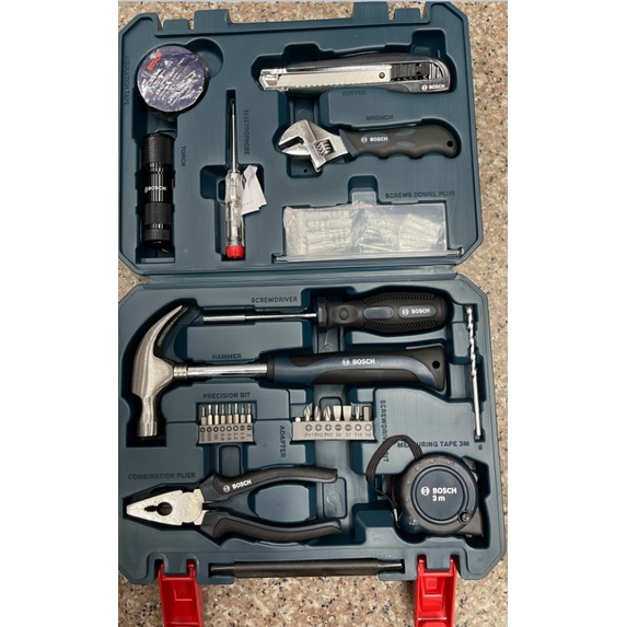 【合眾五金】『含稅』博世 66件 多功能手工具組家用五金工具箱木工維修多件組套 2607002794 Bosch實體店面 | 蝦皮購物