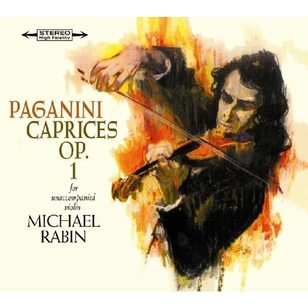 MICHAEL RABIN-Paganini 24 Caprices for Solo Violin Op.1 (CD) | 蝦皮購物