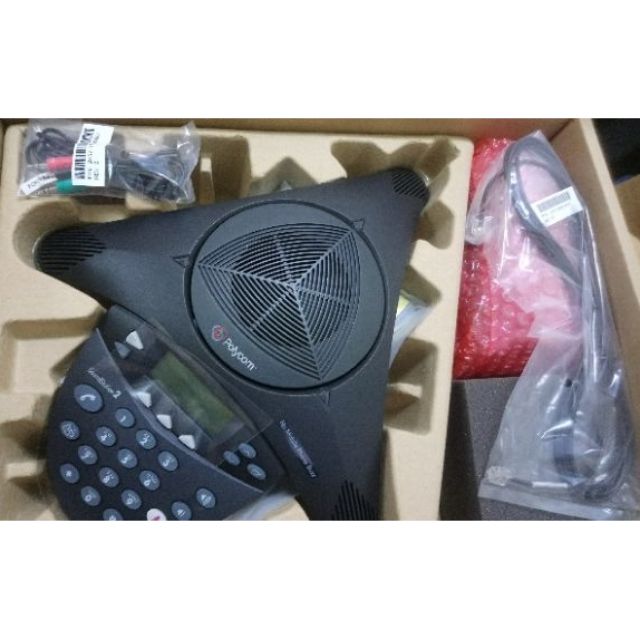 Polycom SoundStation2 EX with Mics 會議電話 SS2 EX 2 MICS 視訊產品 | 蝦皮購物