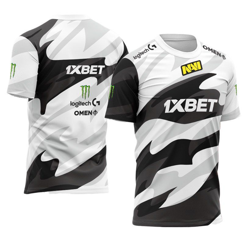 烏克蘭Natus Vincere戰隊dota2 CSGO電競NAVI隊服短袖服裝s1mple[精品服裝] | 蝦皮購物