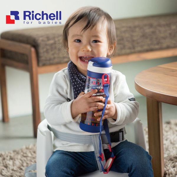 【Richell 利其爾】第四代LC 450ml 吸管式冷水壺 - 三款【附背帶】 | 蝦皮購物