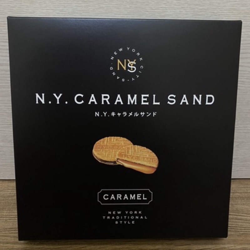 現貨🔥N.Y.C.SAND N.Y. Caramel Sand焦糖巧克力夾心餅乾 太妃糖 貴婦餅 NYC 禮盒 | 蝦皮購物