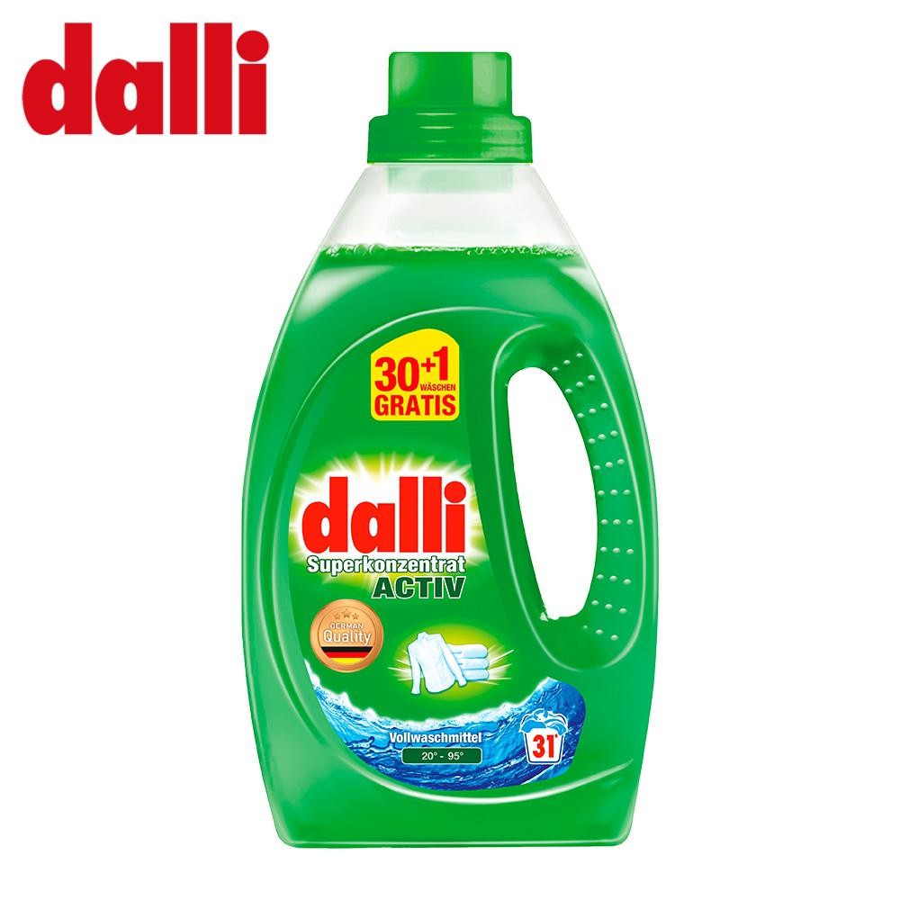 Dalli 德國原裝 濃縮 ACTIV 全效能洗衣精 1.1公升/ 超商上限3瓶 | 蝦皮購物