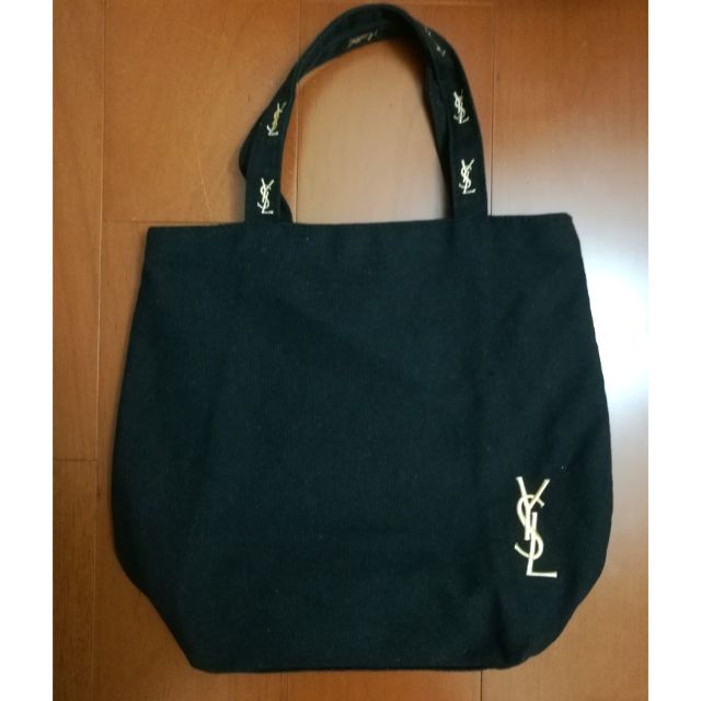 帆布包/A4/黑/雜誌包/ysl | 蝦皮購物