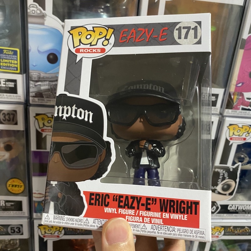 [李大] 正版現貨 Funko POP Rocks 衝出康普頓 Eric Eazy-E Wright #171 | 蝦皮購物