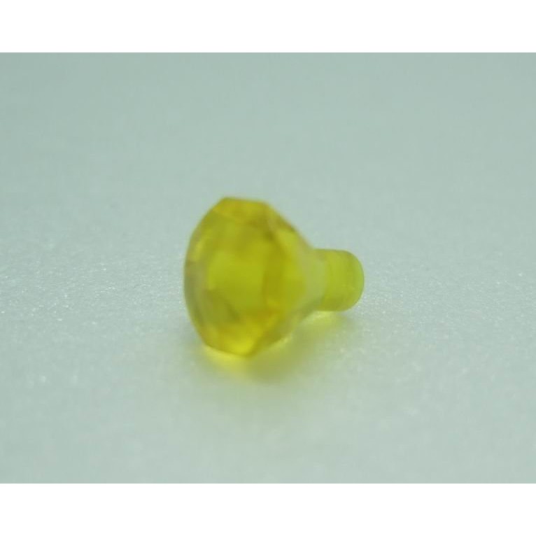 【積木2010】樂高 LEGO 透明黃色 寶石 鑽石 / 30153 (Trans-Yellow) | 蝦皮購物