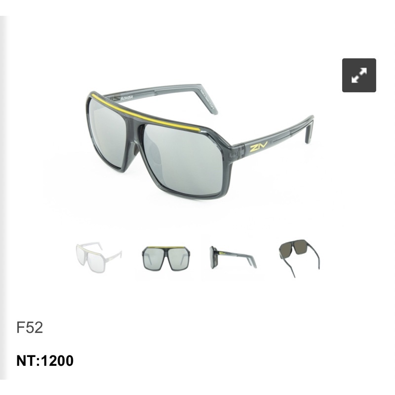 ZIV/BOMBA/F52/亮透灰框/（展示眼鏡，只剩這一副，有刮傷，所以很便宜，完美主義勿下單） | 蝦皮購物