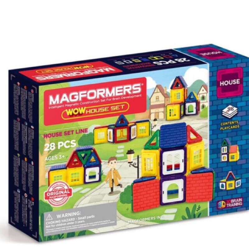 magformer磁力片/娃娃屋/小房子/建構式玩具 | 蝦皮購物