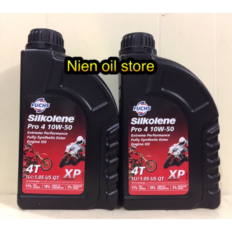 [Nien oil store] 福斯 FUCHS 賽克隆 Silkolene Pro 4 10W50 全合成酯類 | 蝦皮購物