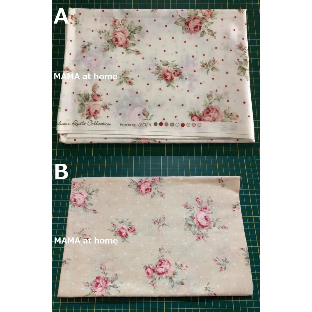 NEW＜日本LECIEN Durham Quilt古典花柄印刷布＞W108×L100cm | 蝦皮購物