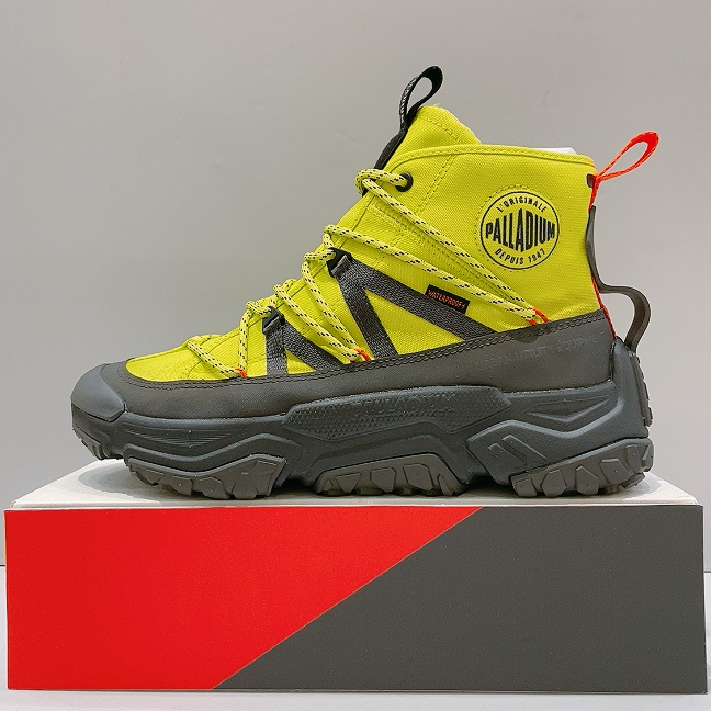 PALLADIUM OFF GRID CROSS WP+ 男女款 叢林綠 防水 輪胎底 雨鞋 中筒靴 77987-312 | 蝦皮購物