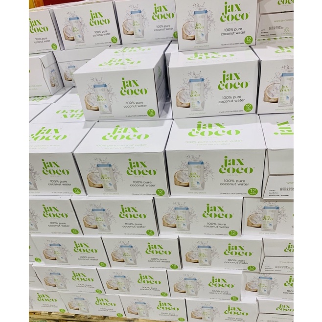 Jax Coco 椰子水 330毫升 12入 夏日必備 夏日大作戰 夏日消暑聖品 | 蝦皮購物