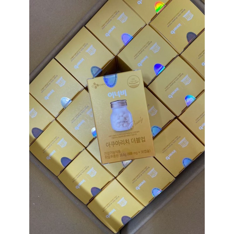 🇰🇷韓國站🇰🇷CJ Innerb Aqua Rich 補水銀行 玻尿酸膠原蛋白增強型 56粒 | 蝦皮購物