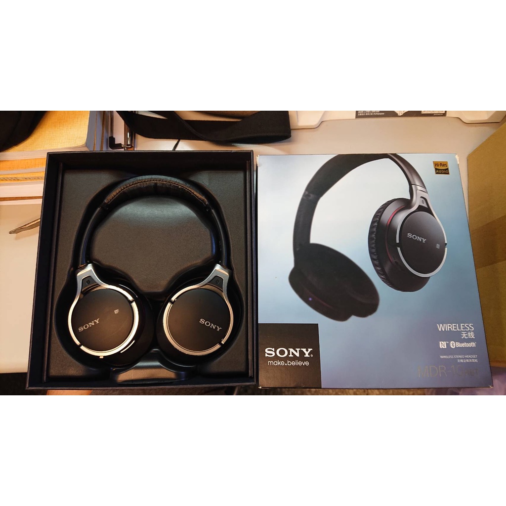 SONY MDR-10RBT Hi-Res 無線藍牙耳罩式耳機 NFC | 蝦皮購物
