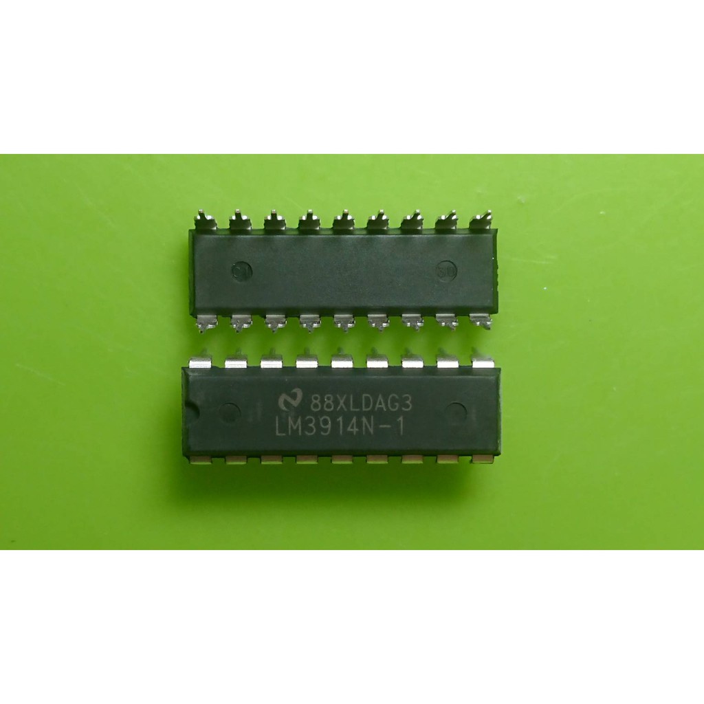 [RWG] 全新 直插 DIP IC LM3914 LM3914N-1 LED條形圖顯示驅動器 | 蝦皮購物