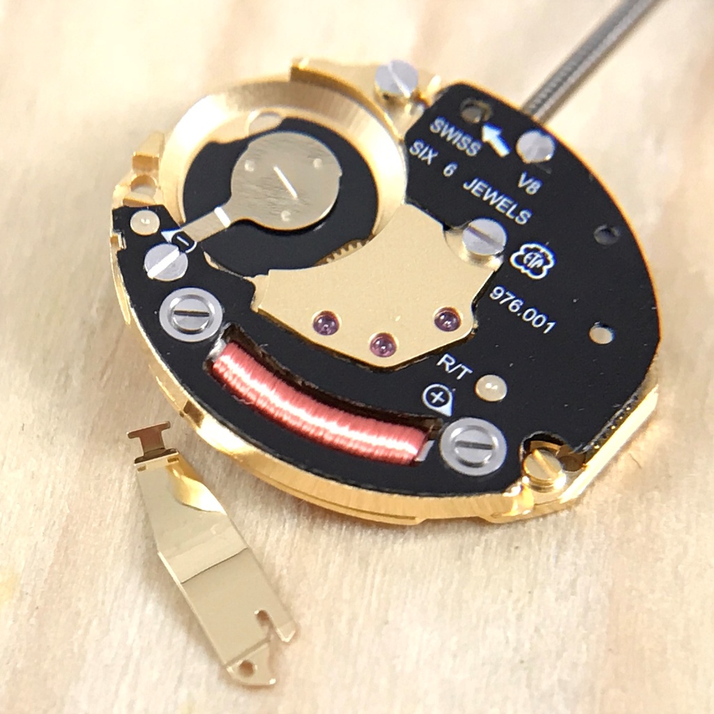 瑞士原裝 高級錶專用 現貨 ETA 976001 手錶 機芯 二針 附龍芯 把桿 電池 鐘錶維修 鐘錶零件 | 蝦皮購物