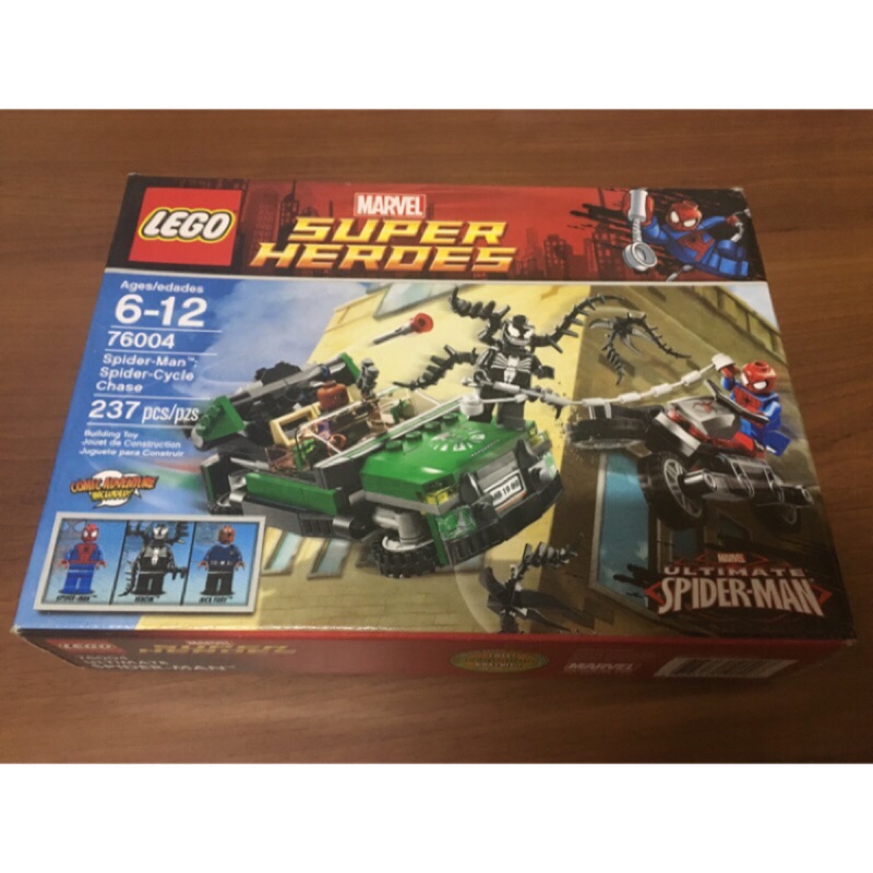 LEGO 樂高 76004 Spider-Man: Spider-Cycle Chase | 蝦皮購物