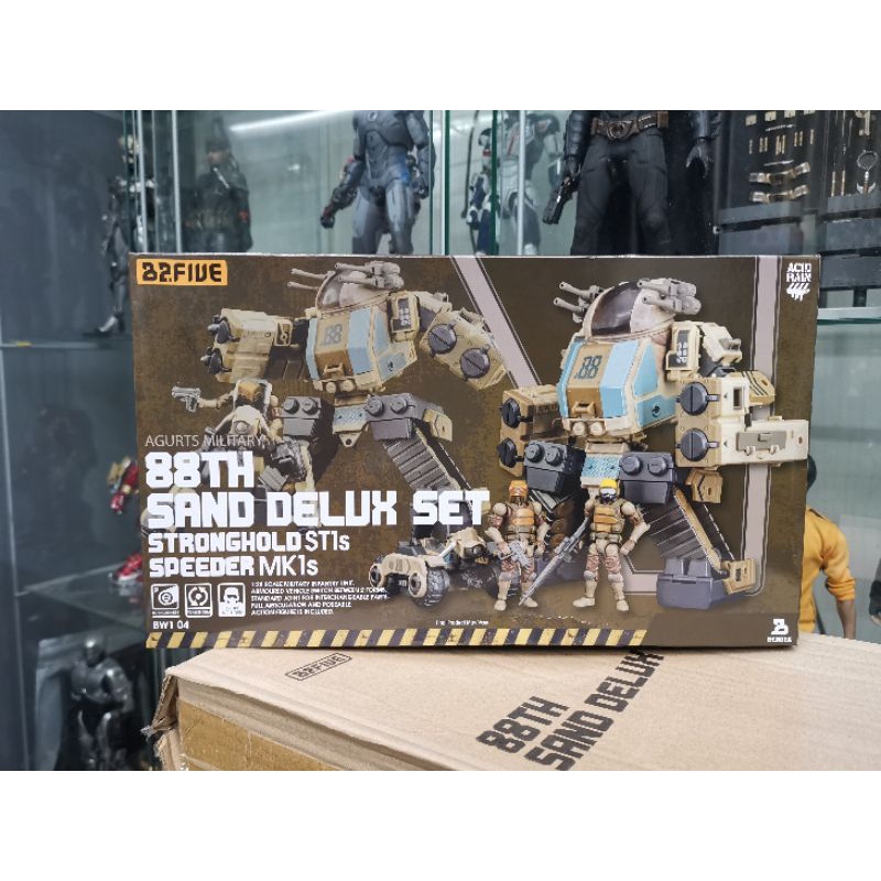 大人的玩具 酸雨戰爭 B2FIVE - 88TH 要塞 & 指揮官 & Mk1r 猛禽機車 & 駕駛兵(DX SET版) | 蝦皮購物