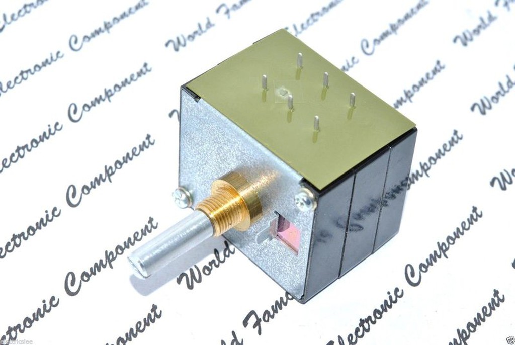 ALPS RK40 黑美人 500KA 音量用 圓柄 雙聯 VR 日本製 NOS | 蝦皮購物