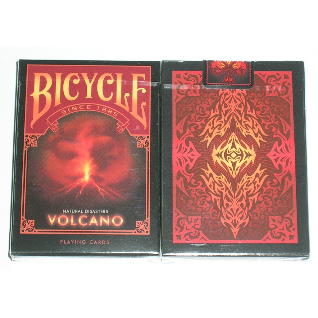 【USPCC 撲克】BICYCLE ND volcano PLAYING CARDS natural disasters | 蝦皮購物