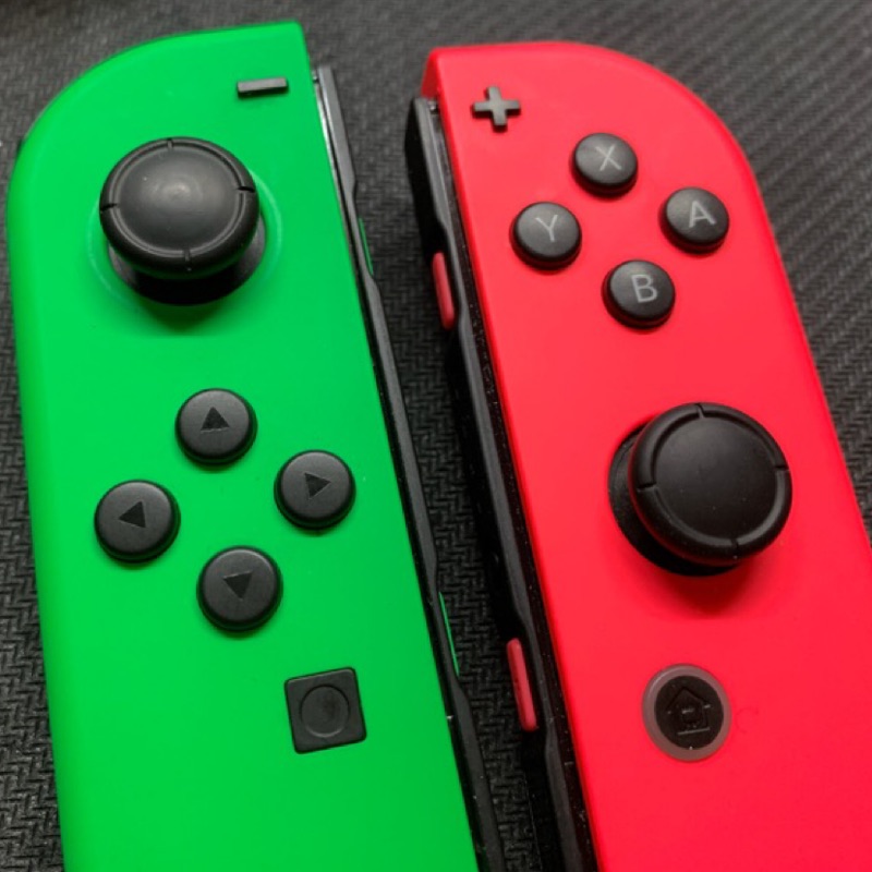 【二手】NS Switch JoyCon Joy-Con 手把 電光綠+電光粉紅 | 蝦皮購物
