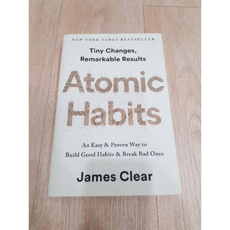 Atomic Habits 原子習慣：細微改變帶來巨大成就的實證法則 二手 | 蝦皮購物
