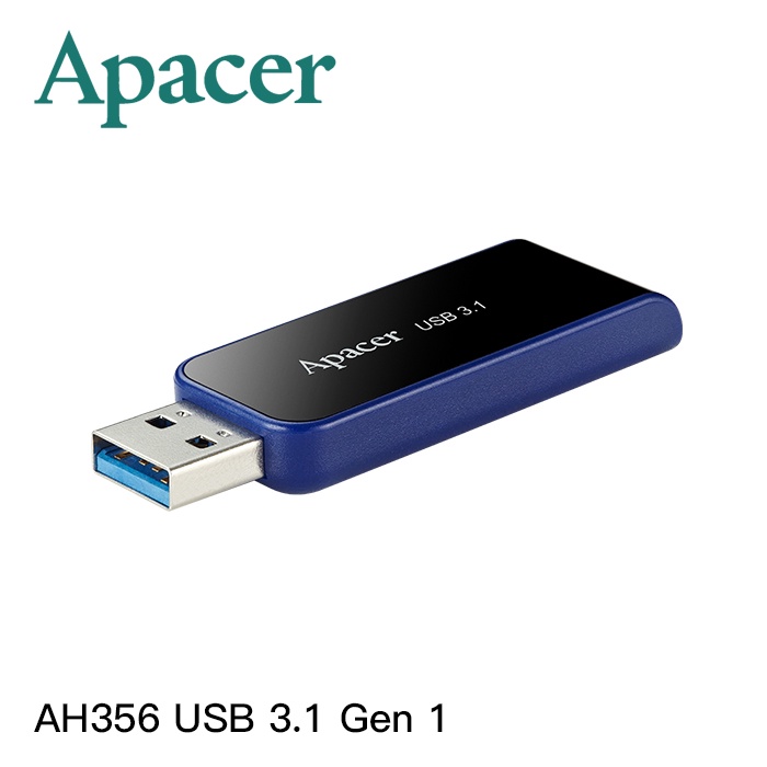 電電｜Apacer 宇瞻〈16G/32G/64G〉AH356 USB 3.2 Gen 1 隨身碟 | 蝦皮購物