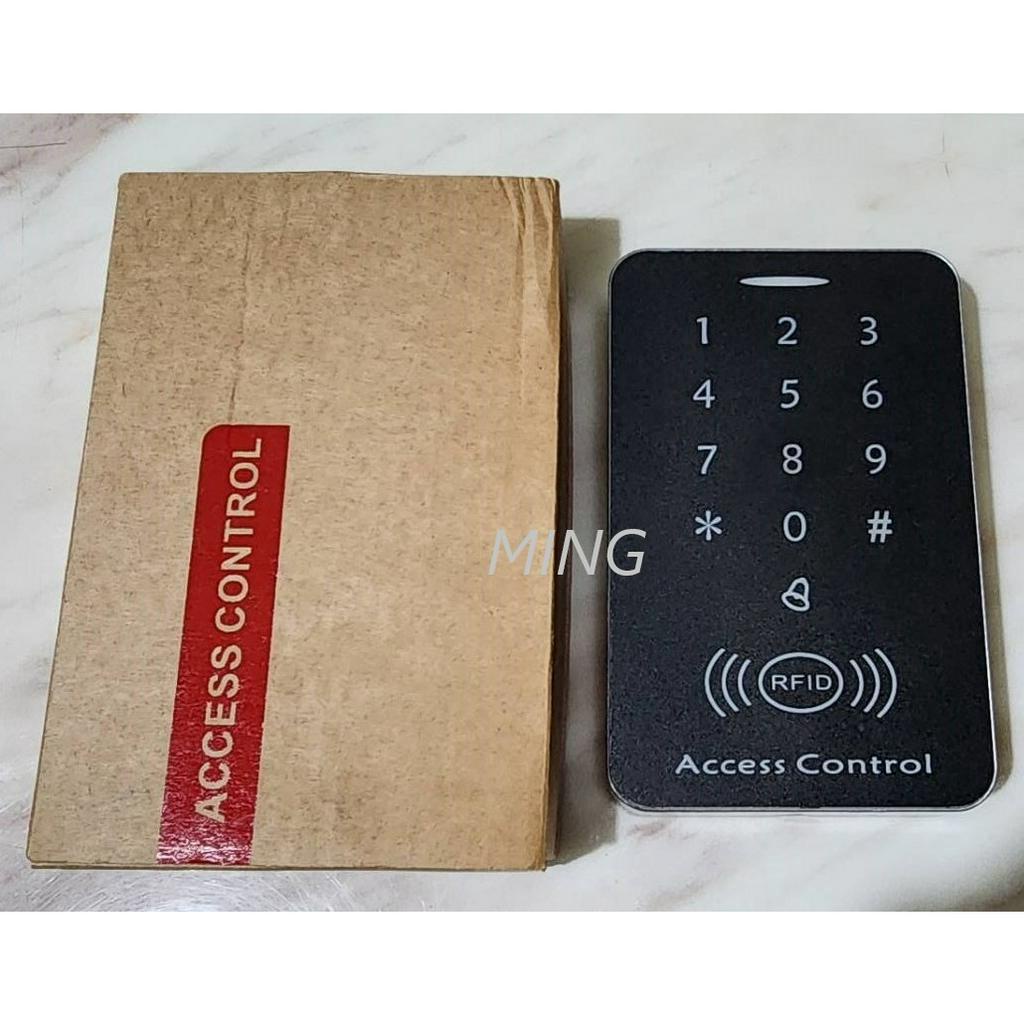 ID門禁機一體機 刷卡密碼門禁機門禁讀卡器智能鎖 管理卡門(贈送10 門禁卡，管理卡*1刪除卡*1) | 蝦皮購物