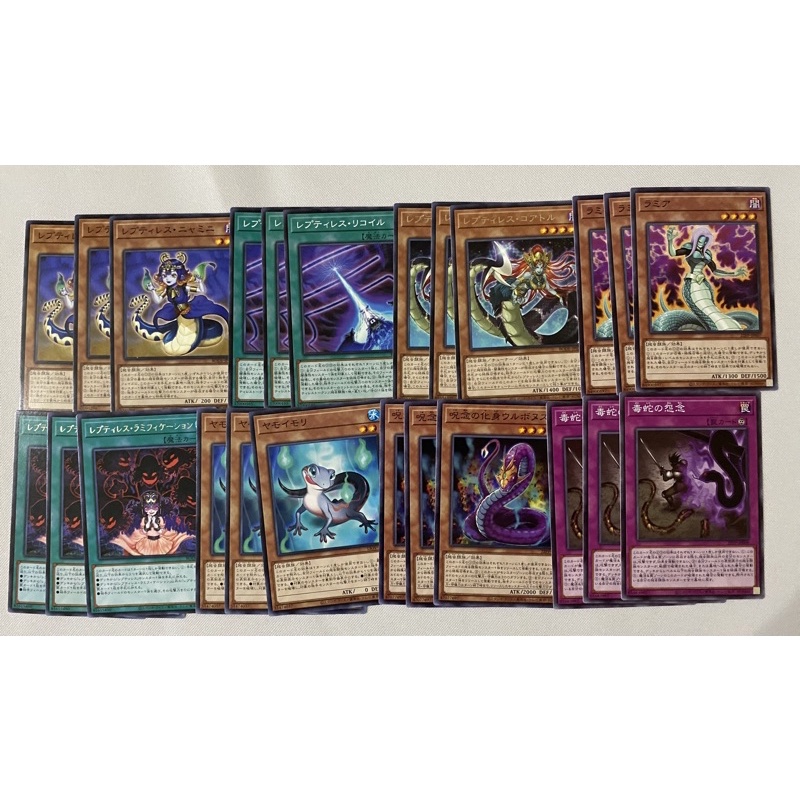 OCG 遊戲王 BODE 22PP 毒蛇 24張 | 蝦皮購物